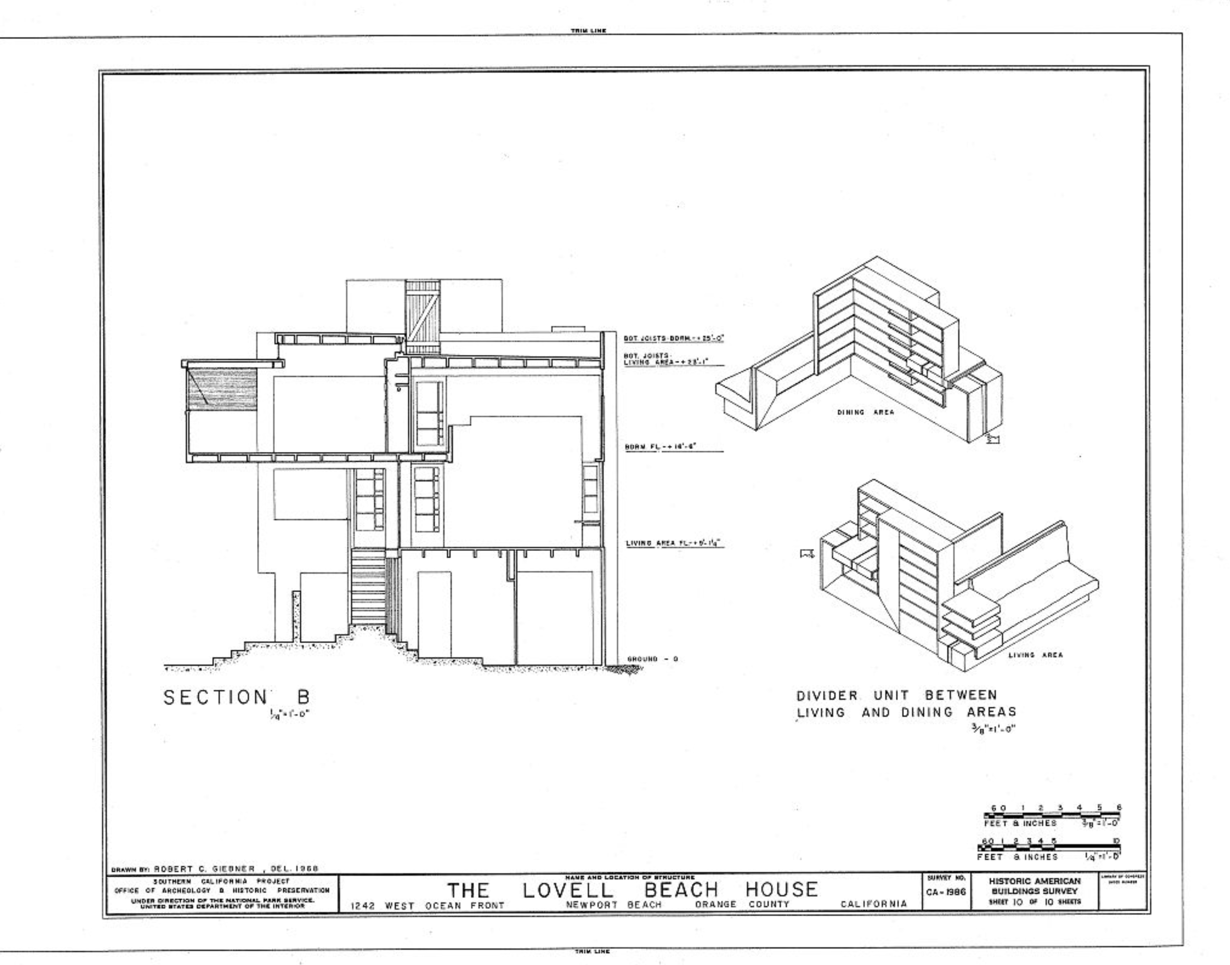 Lovell Beach House Open Floor Plan Phillip And Leah Lovell Beach